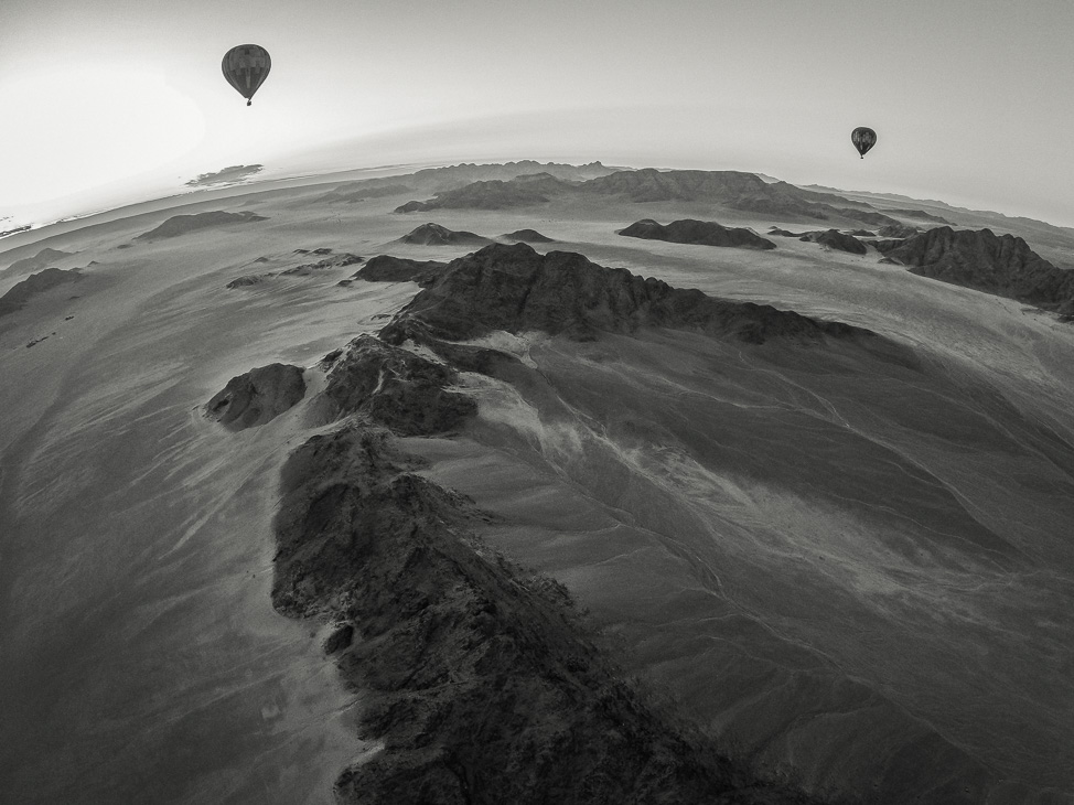 Taking Flight: A Hot Air Balloon Ride in the Namibia Desert